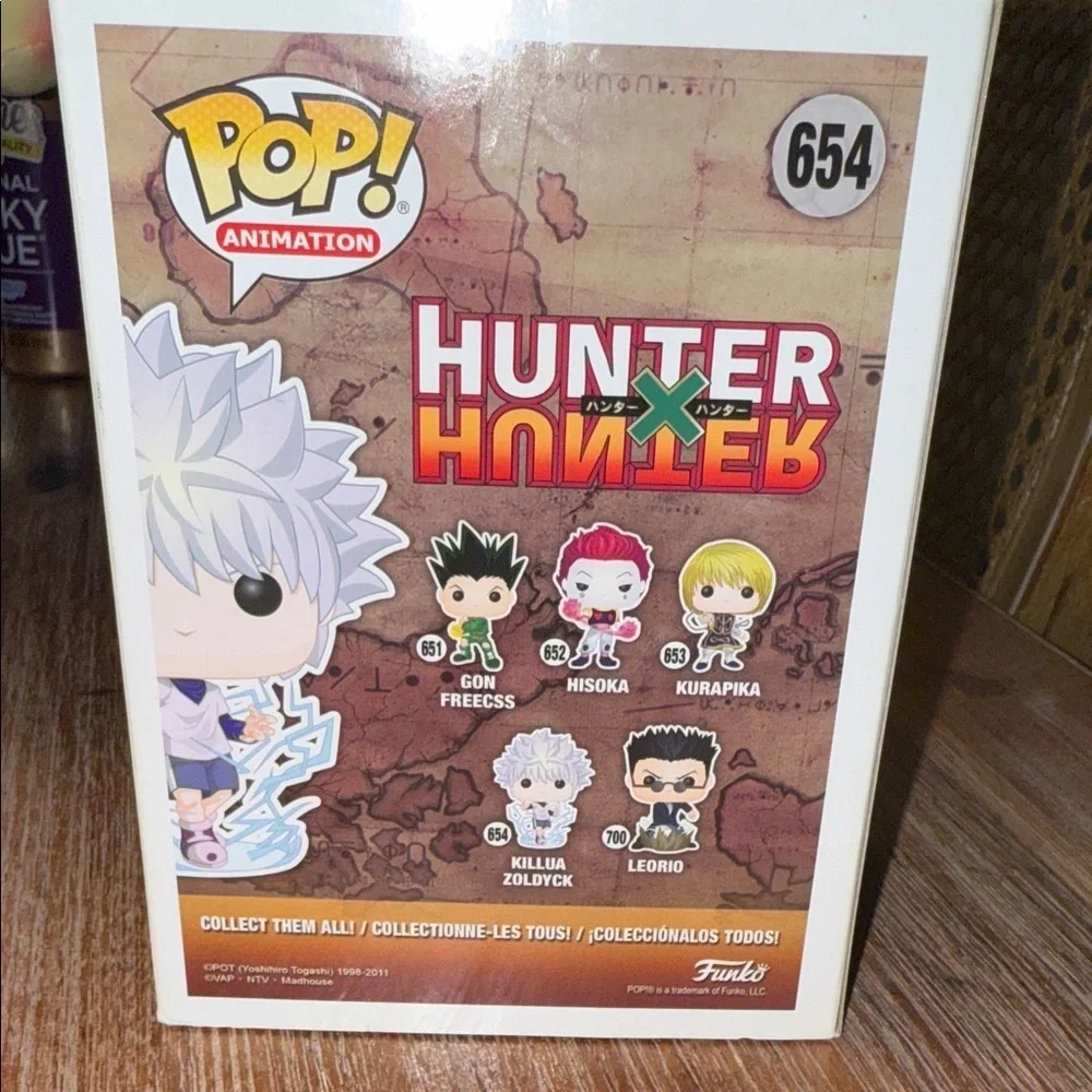 Funko | Other | Funko Pop Killua Zoldyck Hunter X Hunter 654 | Poshmark